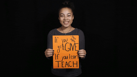Maya Angelou Poetry GIF by PBS - Find & Share on GIPHY