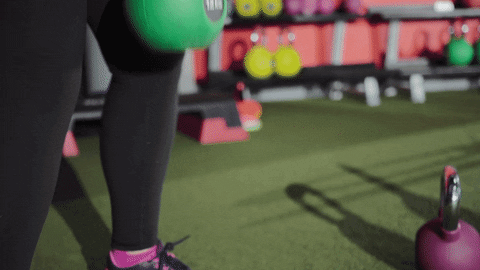 Pink Weights GIFs - Get the best GIF on GIPHY