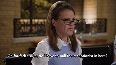 Receptionists GIFs - Get the best GIF on GIPHY