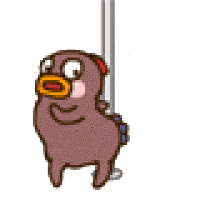 Pole Dancing Chicken Gif