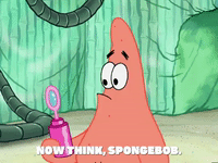 Spongebob Thinking Gif