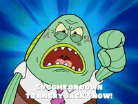 Angry Spongebob Gif