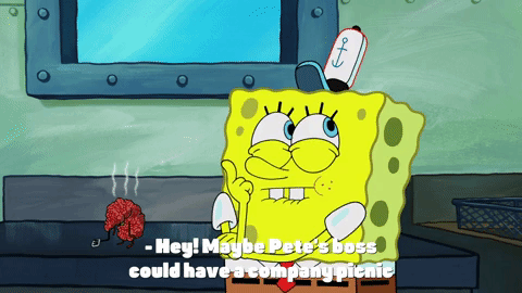 Overtime Spongebob Gif