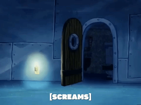 Rock Bottom SpongeBob Gif