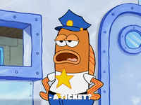 Spongebob Writing Gif