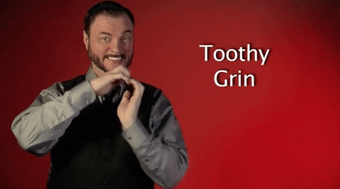 Toothy-grin GIFs - Get the best GIF on GIPHY