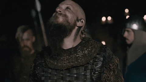 Vikings Floki Laughing GIF by Sky HISTORY UK - Find & Share on GIPHY