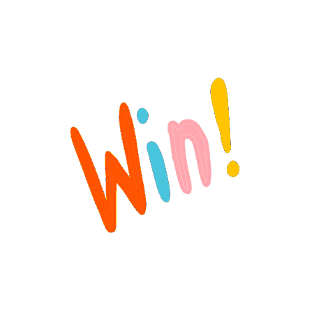 Winner Win Sticker by Linzie Hunter for iOS & Android | GIPHY