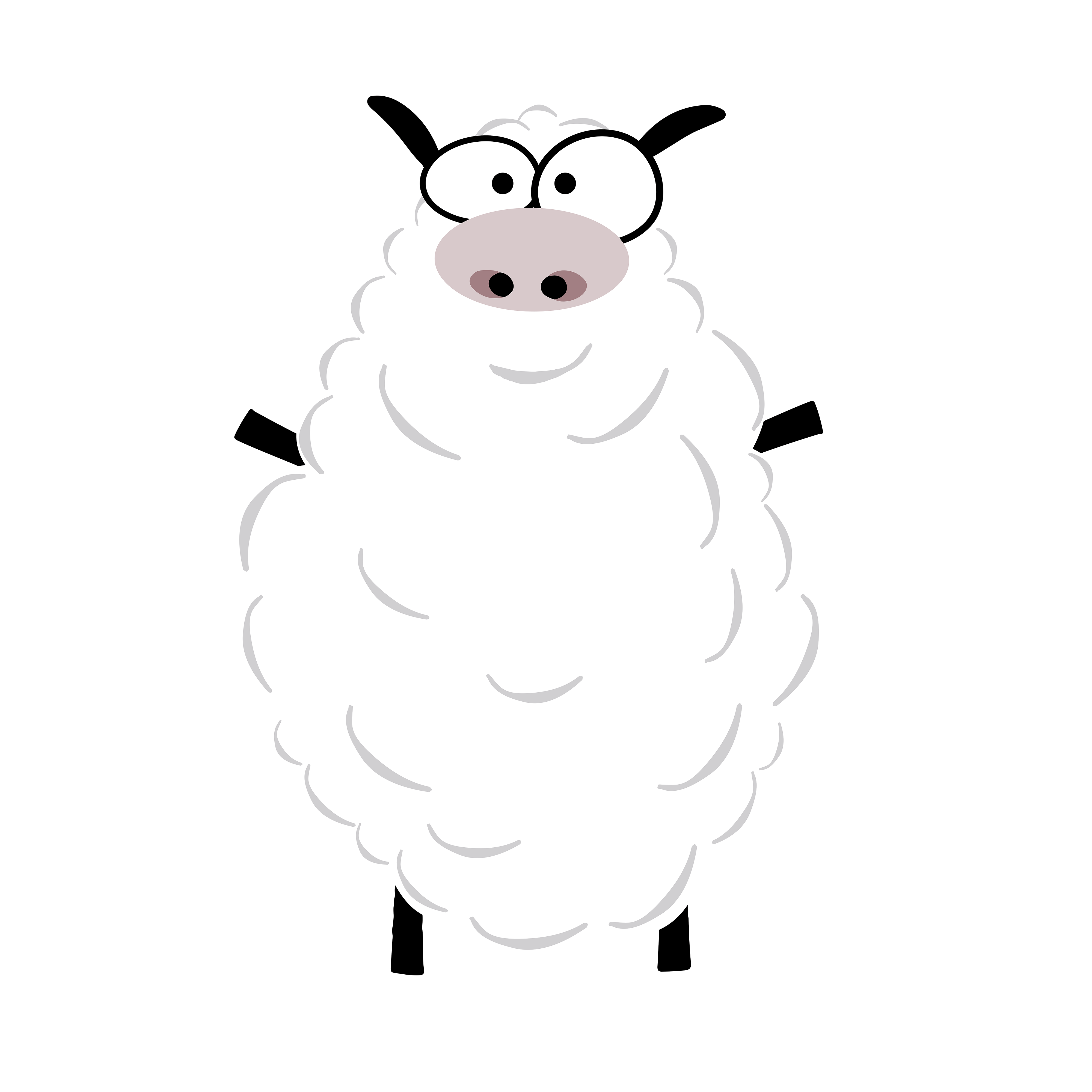 Vegan Sheep Sticker by Vegavita for iOS & Android | GIPHY