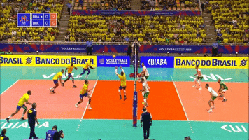 Lucas slide attack by Volleyball World | GIPHY