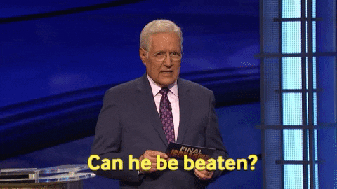Alex Trebek GIF by Jeopardy! - Find & Share on GIPHY