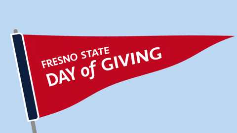 Day Of Giving Feedthedog GIF by Fresno State - Find & Share on GIPHY