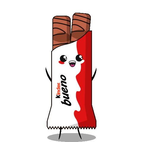 Kinder Bueno Sticker by IceCoBar for iOS & Android | GIPHY