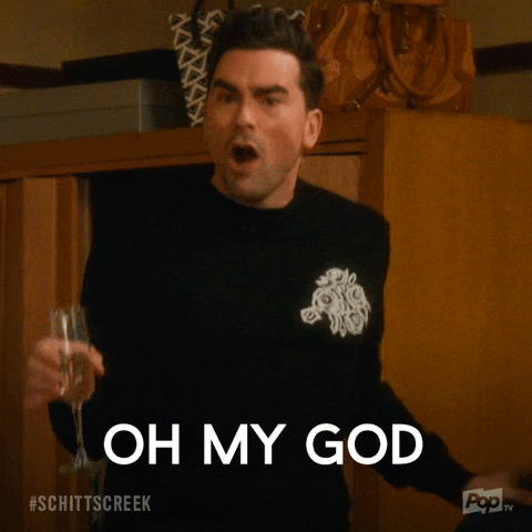 Pop Tv Omg GIF by Schitt's Creek - Find & Share on GIPHY