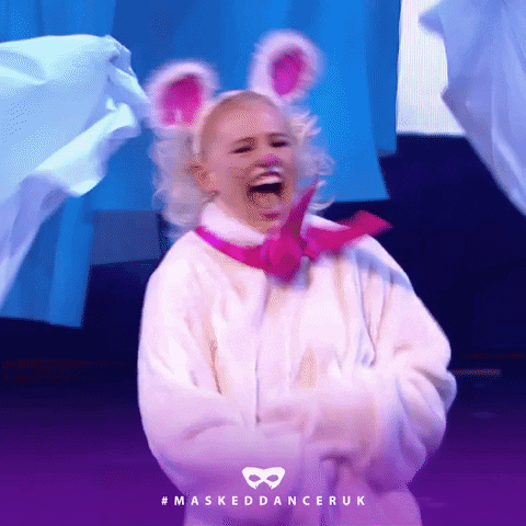 Happy Dance GIF by The Masked Singer UK & The Masked Dancer UK - Find ...