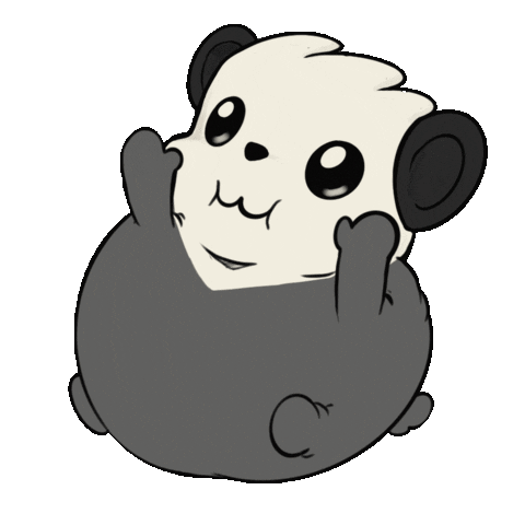 Excited Panda Gif