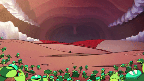 Fight Cartoon GIF by The Line Animation - Find & Share on GIPHY