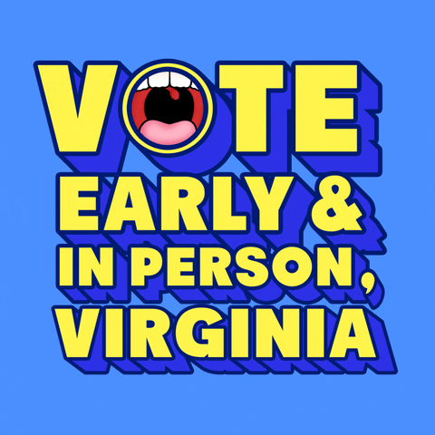 Virginia Votes Early GIFs - Get the best GIF on GIPHY