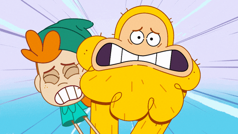 Shocked GIF by The Unstoppable Yellow Yeti - Find & Share on GIPHY