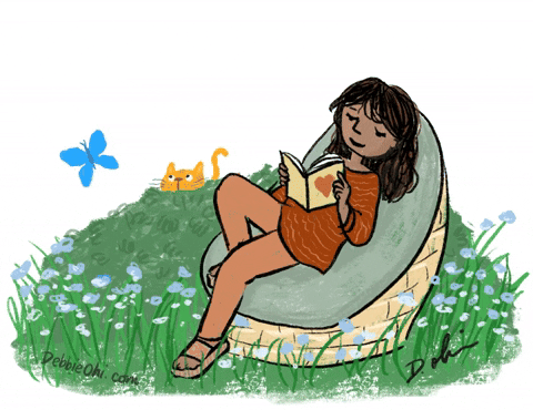 Books, Reading and Writing GIFs on GIPHY - Be Animated