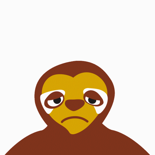 Sad Sloth GIFs - Get the best GIF on GIPHY