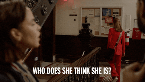 Who Does She Think She Is GIFs - Find & Share on GIPHY