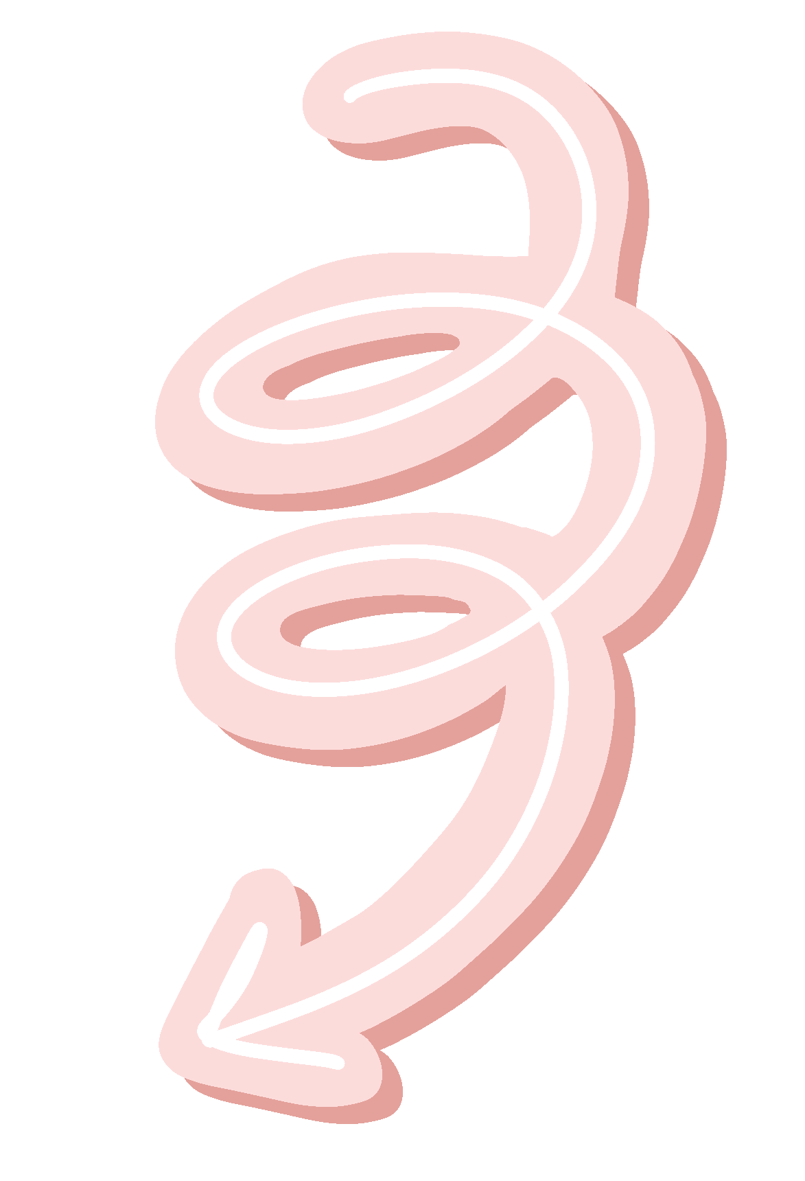 Pink Arrow Sticker for iOS & Android | GIPHY