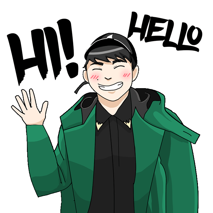 Wave Hello Sticker for iOS & Android | GIPHY