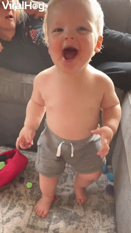 Baby Waving Gif