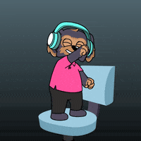 Dog Listening To Music Gif