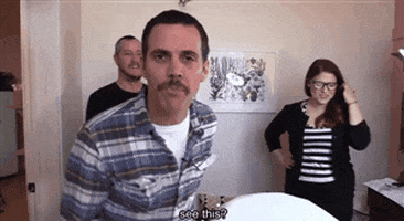 Mustache Waxing GIFs - Get the best GIF on GIPHY