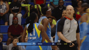 Oh Yeah Basketball GIF by WNBA - Find & Share on GIPHY