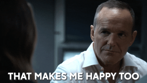 Happy Agents Of Shield GIF by ABC Network - Find & Share on GIPHY