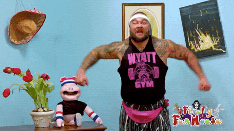 Do The Muscle Man Dance! by WWE | GIPHY