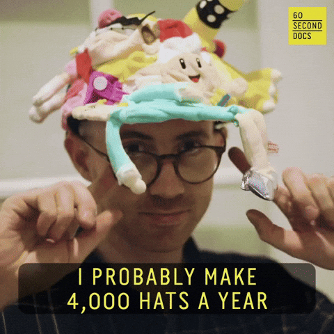 Big Hat Party GIF by 60 Second Docs - Find & Share on GIPHY