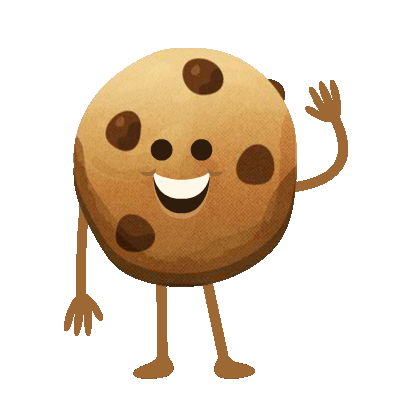 Cookie Waving Sticker by Tiff's Treats for iOS & Android | GIPHY