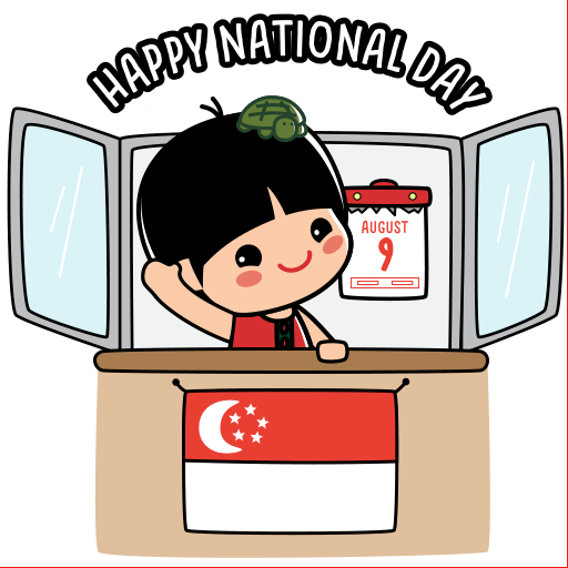 National Day Celebration GIF by Ang Ku Kueh Girl and Friends - Find ...