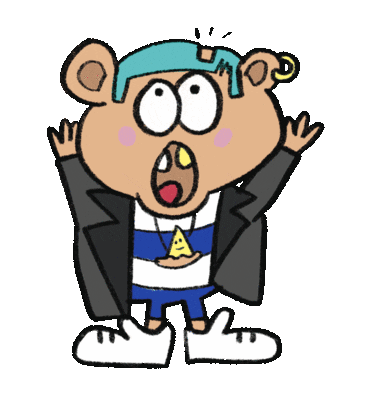Jon Burgerman Sticker for iOS & Android | GIPHY