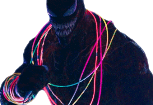 Venom 2 Point Sticker by Venom Movie for iOS & Android | GIPHY