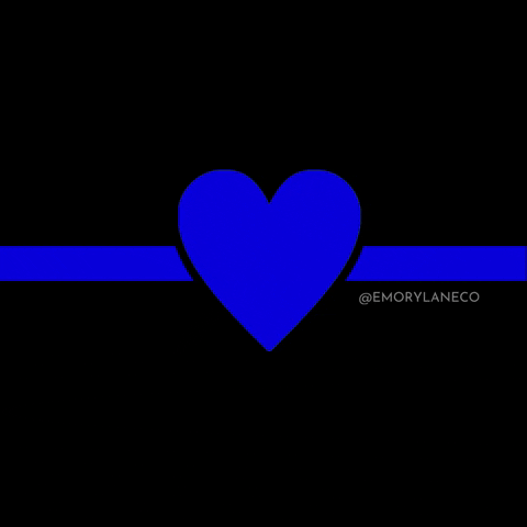 Thin Blue Line GIF by Emory Lane - Find & Share on GIPHY