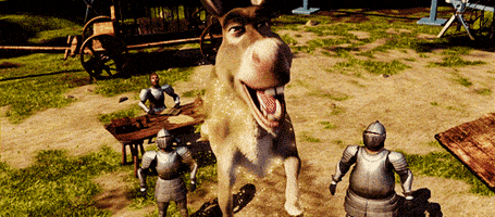 Burro de shrek gif - Imagui