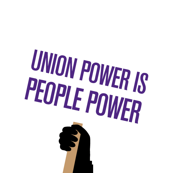 People Power Solidarity Sticker by 1199SEIU for iOS & Android | GIPHY