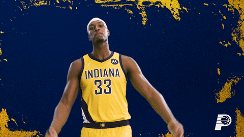 Lets Go Basketball GIF by Indiana Pacers - Find & Share on GIPHY