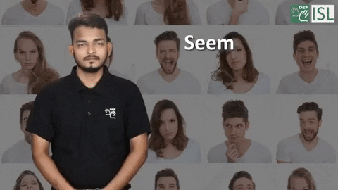 Seem Sign Language GIF by ISL Connect - Find & Share on GIPHY
