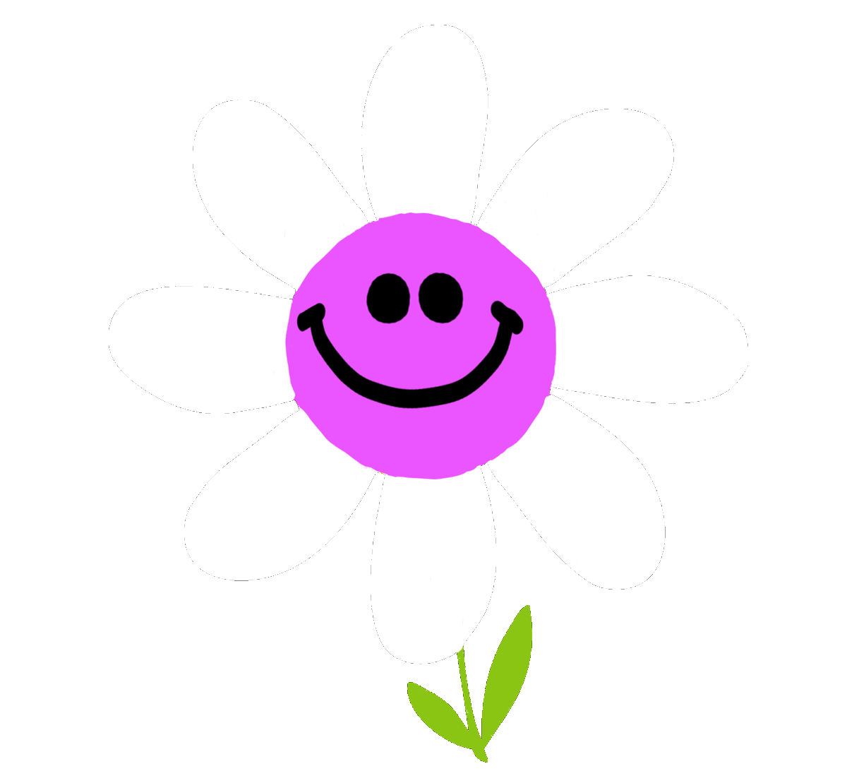 Happy Flower Sticker by Domitille Collardey for iOS & Android | GIPHY
