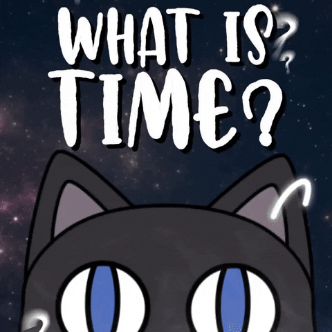 What Is Time Cat GIF by Visual Smugglers - Find & Share on GIPHY