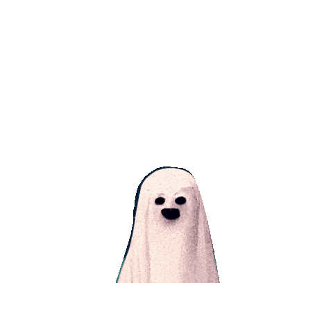 Pop Up Ghost Sticker by Justin for iOS & Android | GIPHY