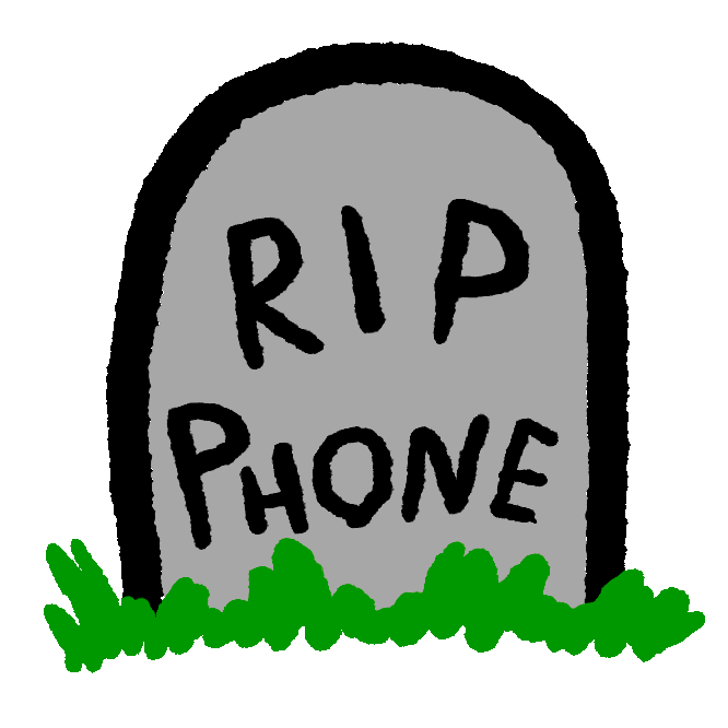 Rip Low Battery Sticker by printmeggin for iOS & Android | GIPHY
