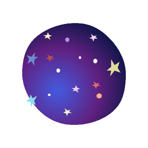 Stars Spinning Sticker by Papier Patate for iOS & Android | GIPHY