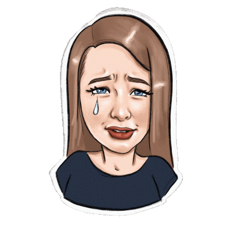 Sad Tears Sticker for iOS & Android | GIPHY